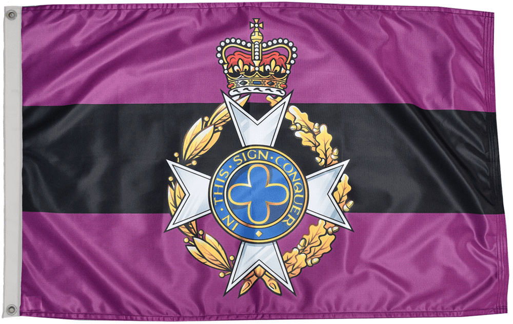 The Royal Armys Chaplains Department British Army Flag with Eyelets