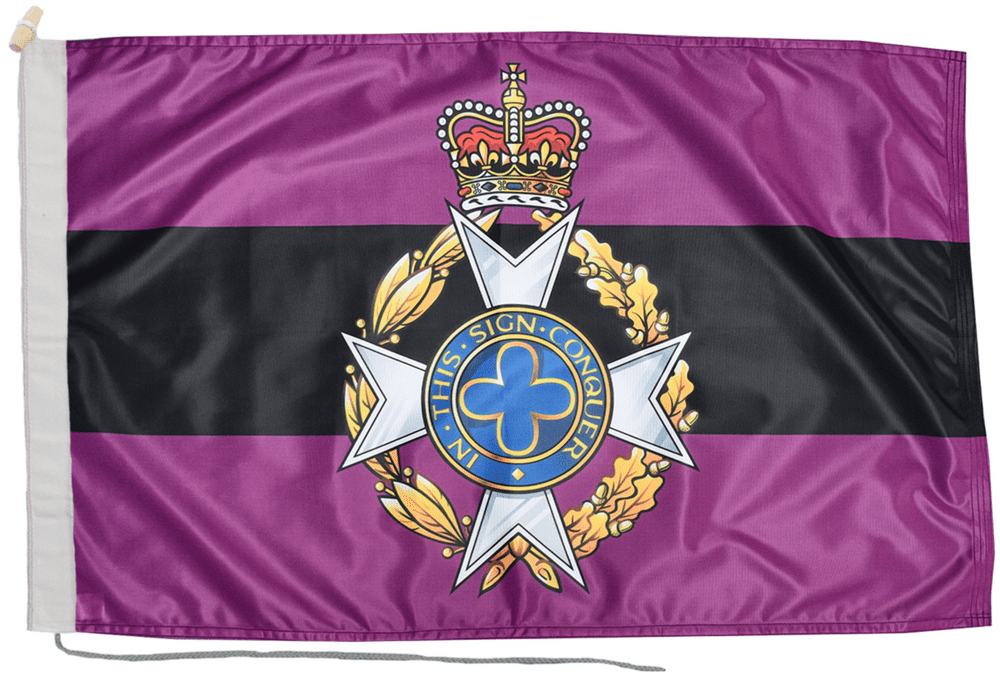The Royal Armys Chaplains Department British Army Flag with Rope & Toggle
