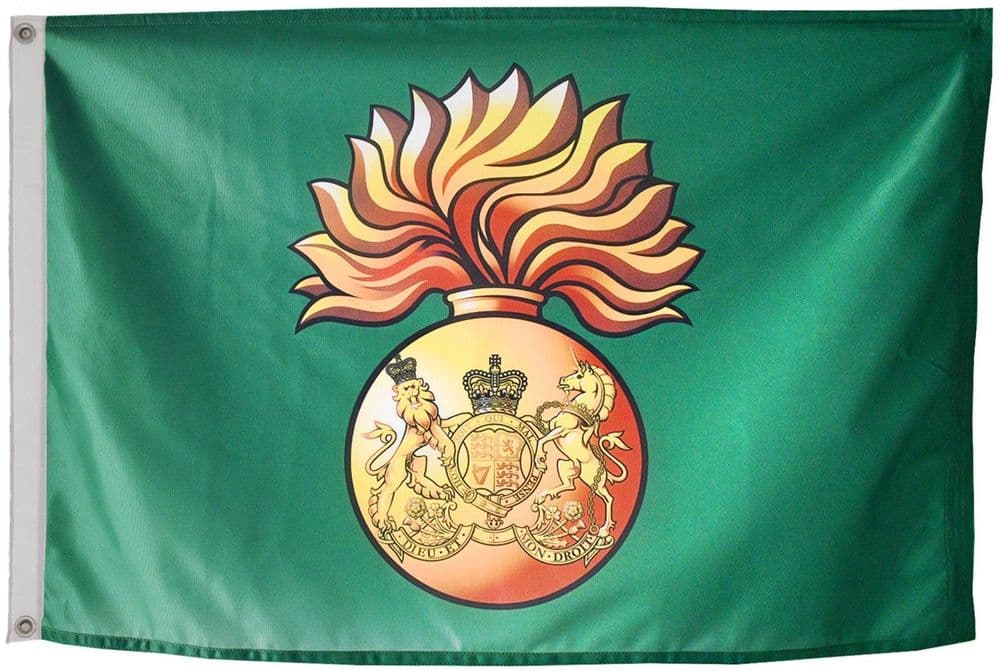 The Royal Scots Fusiliers British Army Flag with Eyelets