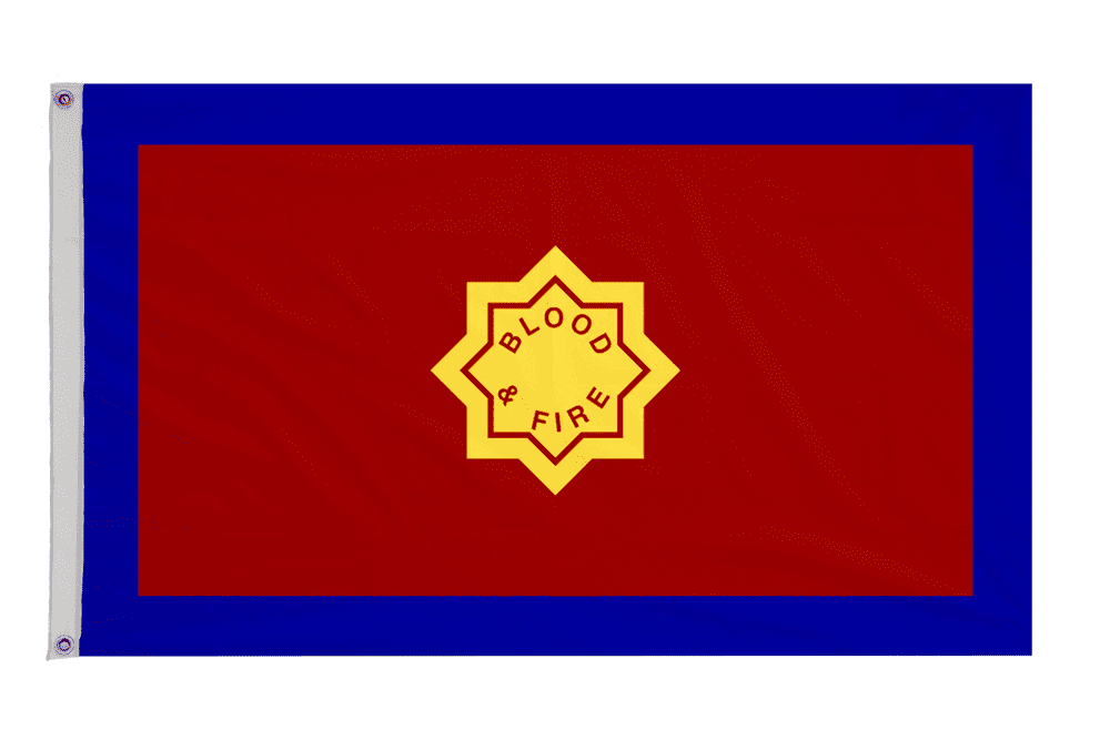 The Salvation Army Flag with Eyelets