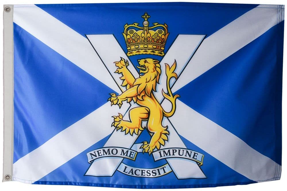The Scots Division British Army Flag with Eyelets