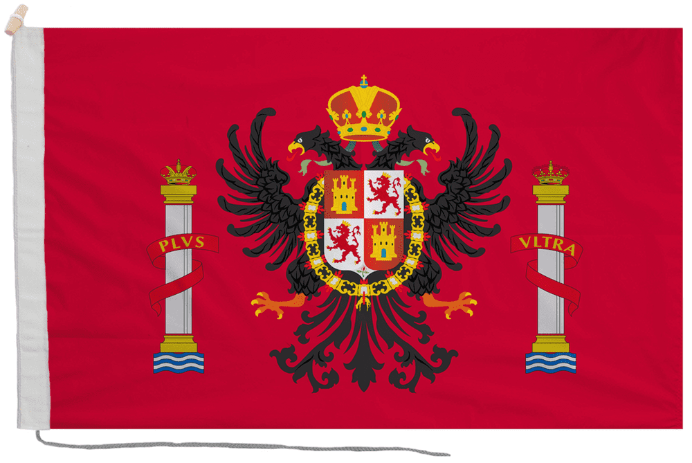 Toledo Spain Flag with Rope & Toggle