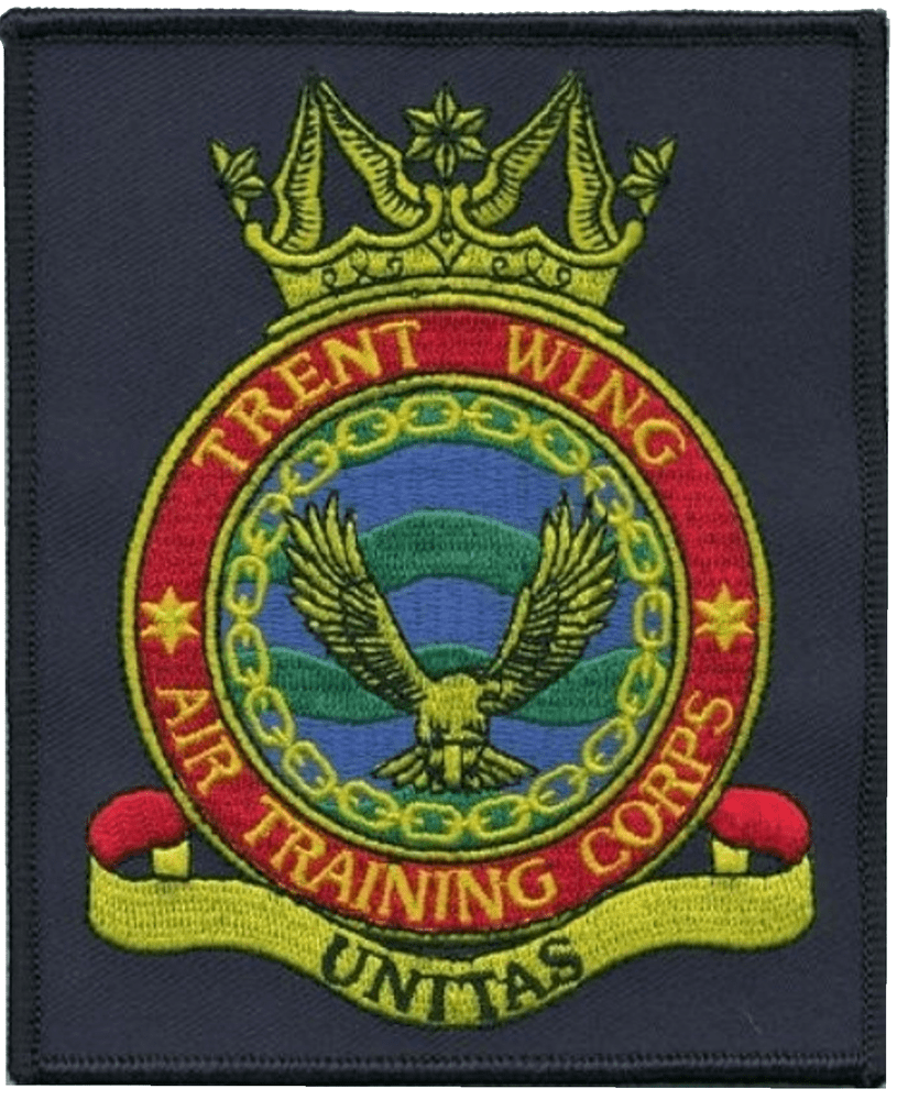 Trent Wing Air Training Corps ATC RAF Crest Embroidered Patch