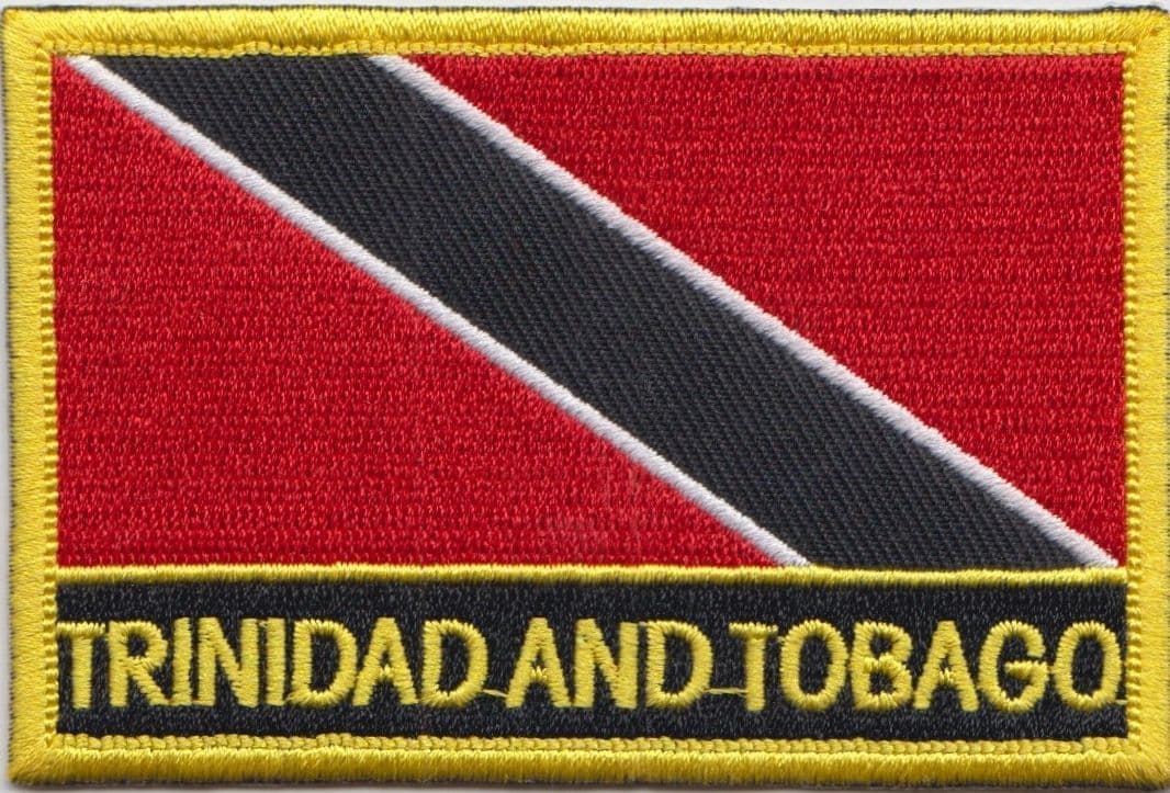 Trinidad and Tobago Embroidered Rectangular Patch