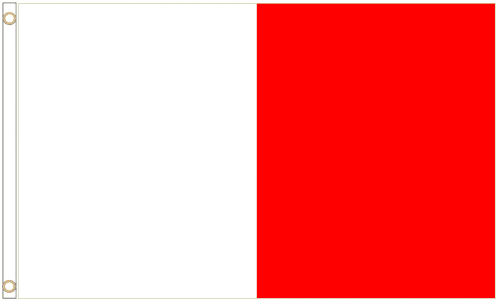 Tyrone GAA Colours Ireland Polyester Flag