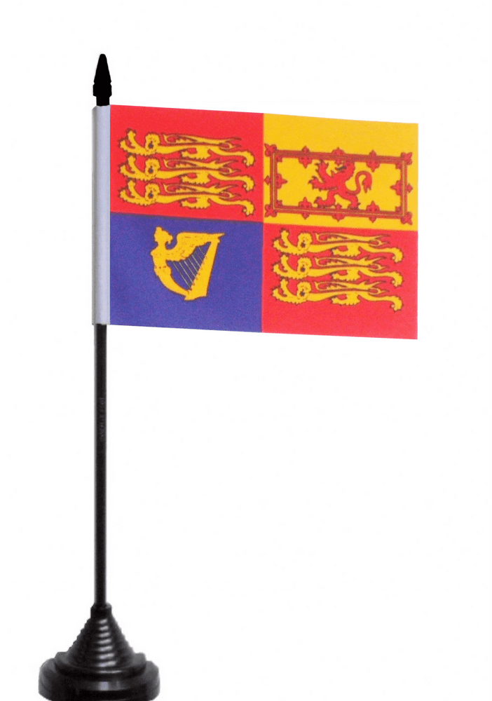 UK Royal Standard Table Flag