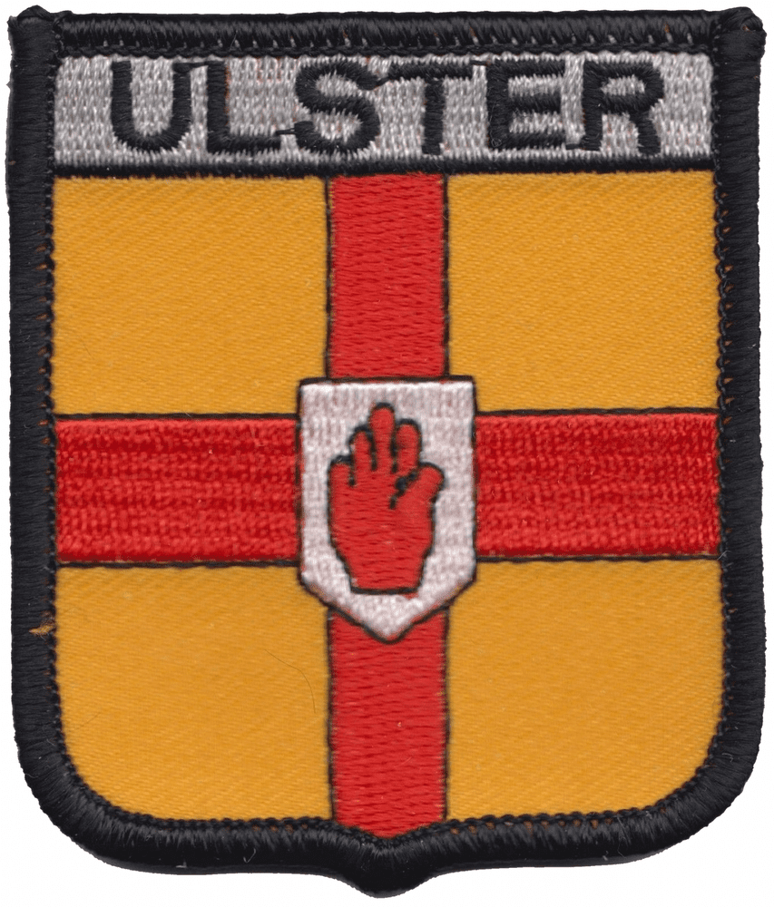 Ulster Embroidered Badge a320
