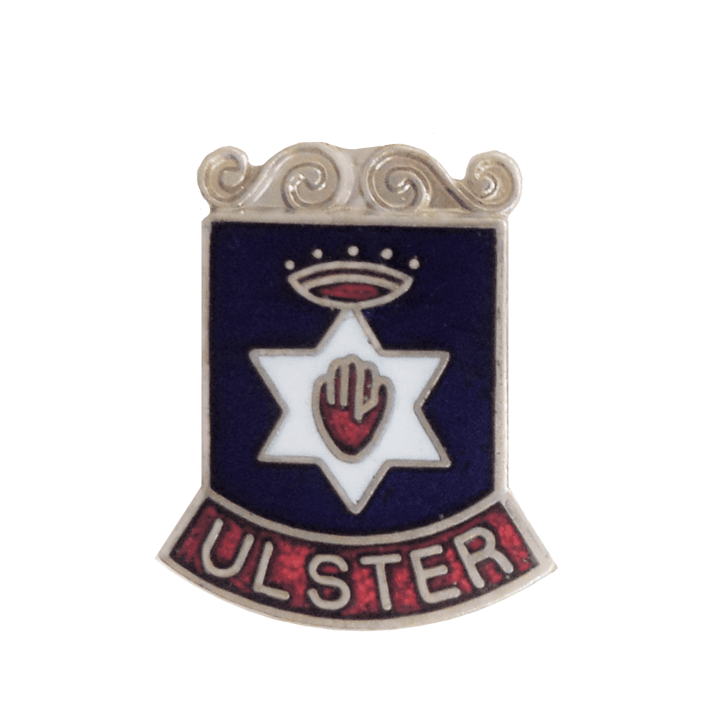 Ulster Red Hand & Crown Orange Order Pin Badge