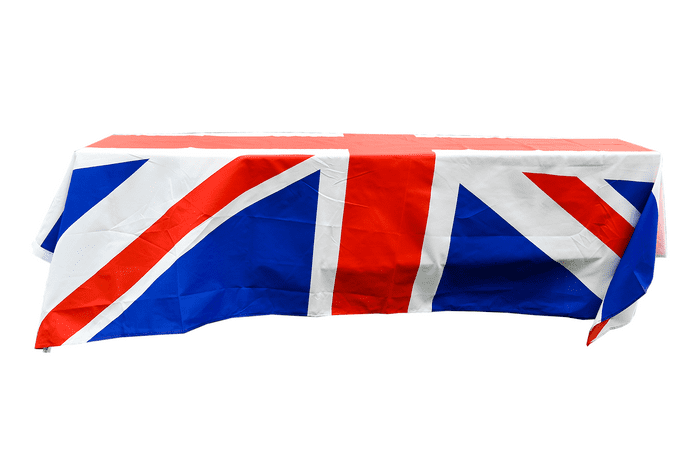 UNION JACK FLAG COFFIN DRAPE