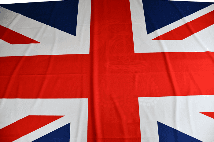 UNION JACK FLAG PREMIUM COFFIN DRAPE