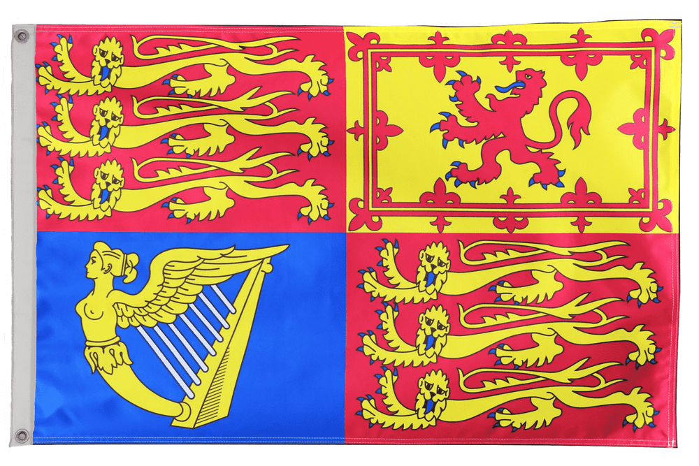 United Kingdom UK Royal Standard Flag with Eyelets