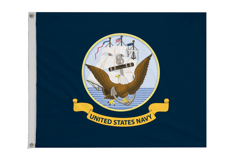 United States Navy Flag with Eyelets