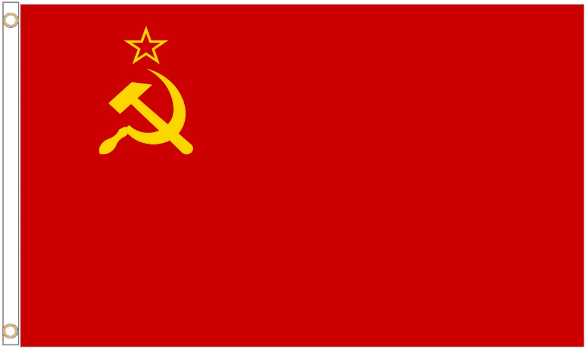 USSR Russia Soviet Union CCCP Polyester Flag