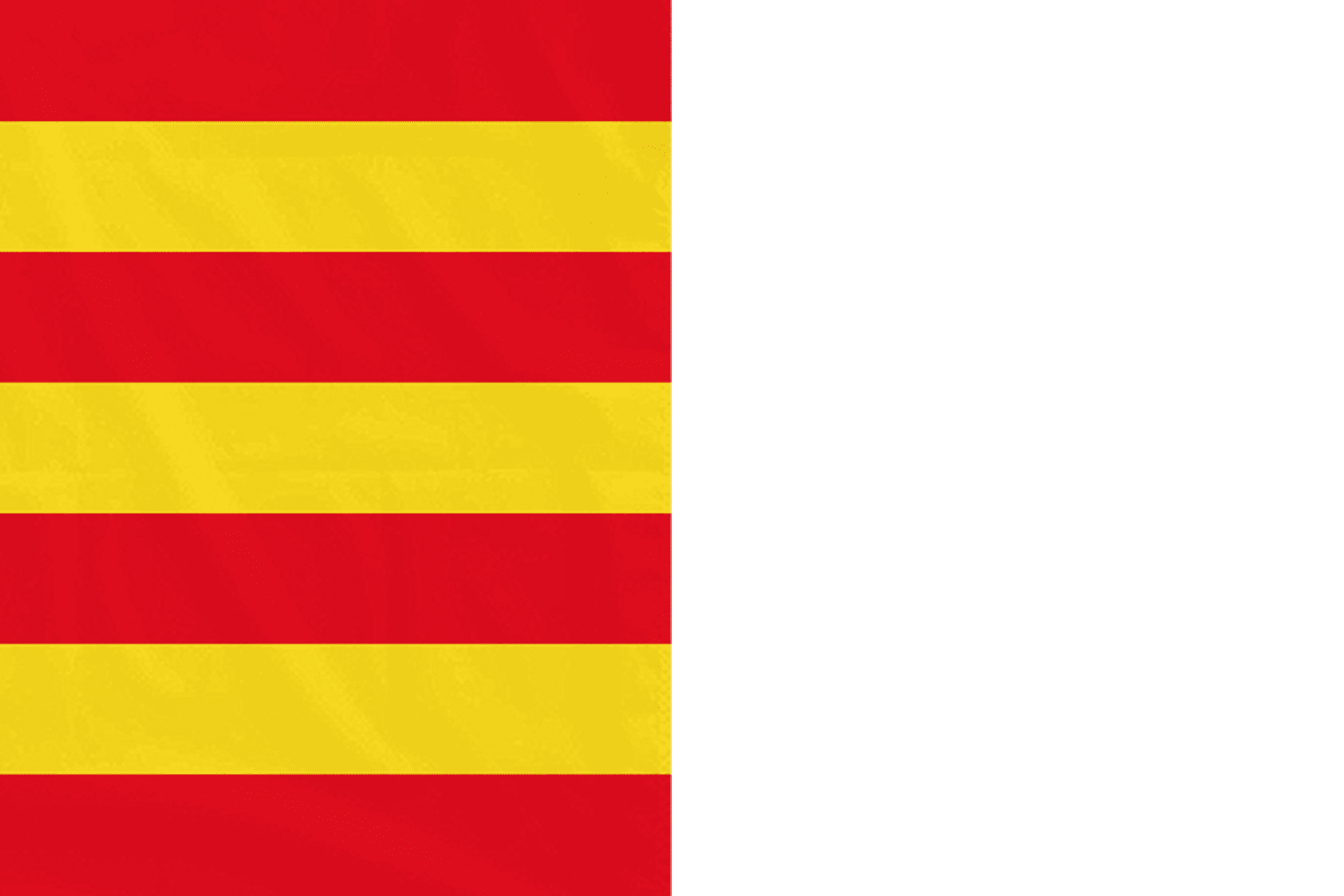 Valencia Spain Flag with Eyelets