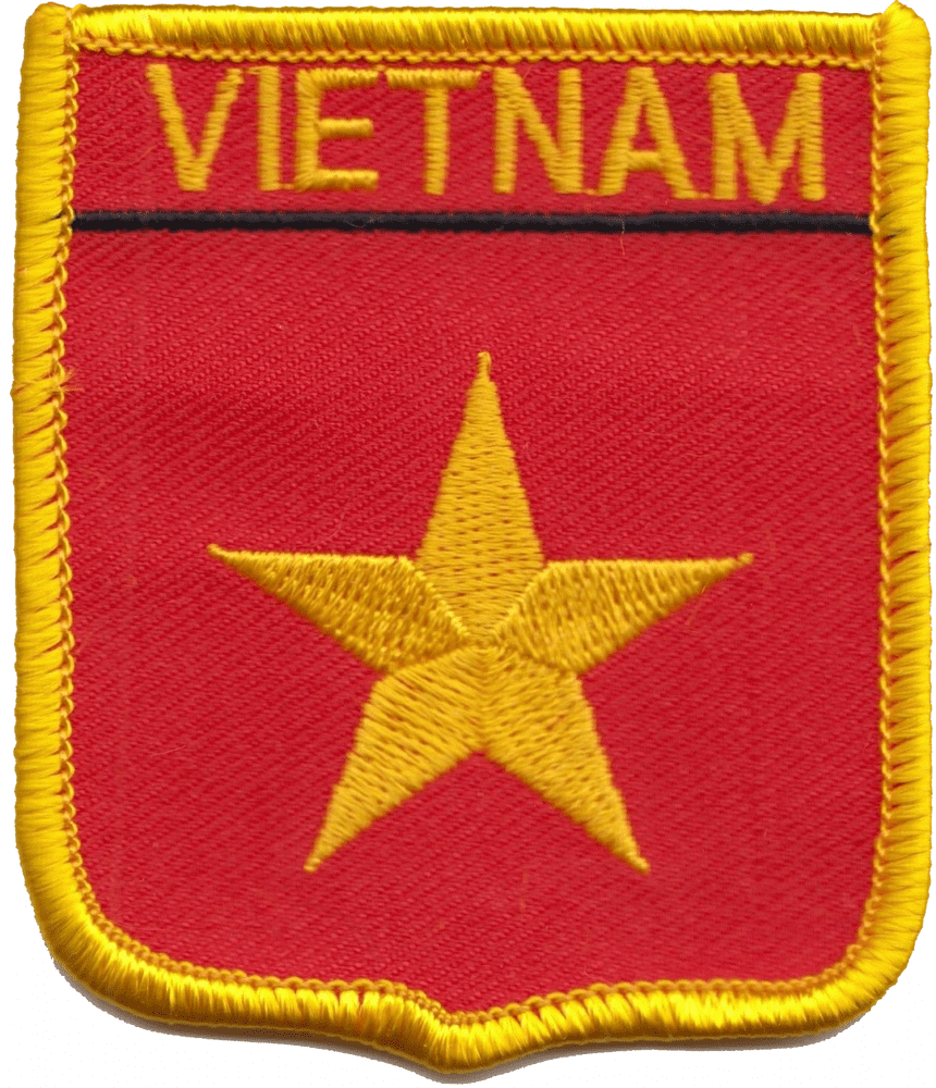Vietnam Embroidered Patch a360