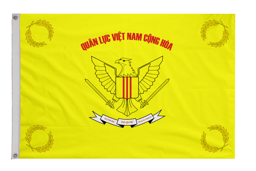 Vietnam Military 1955 1975 Flag with Eyelets