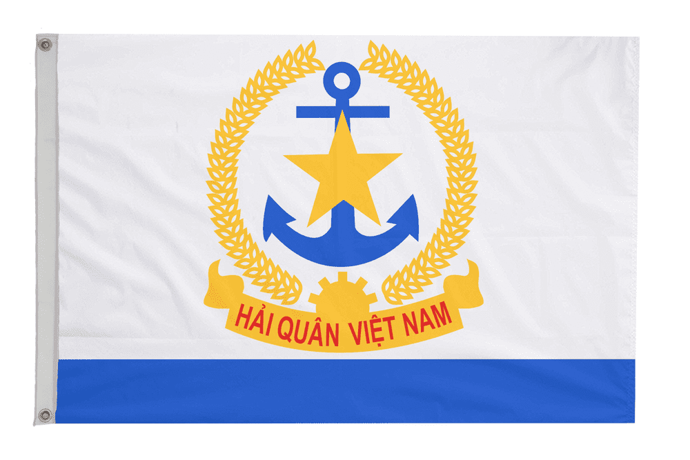 Vietnam Naval Ensign Flag with Eyelets