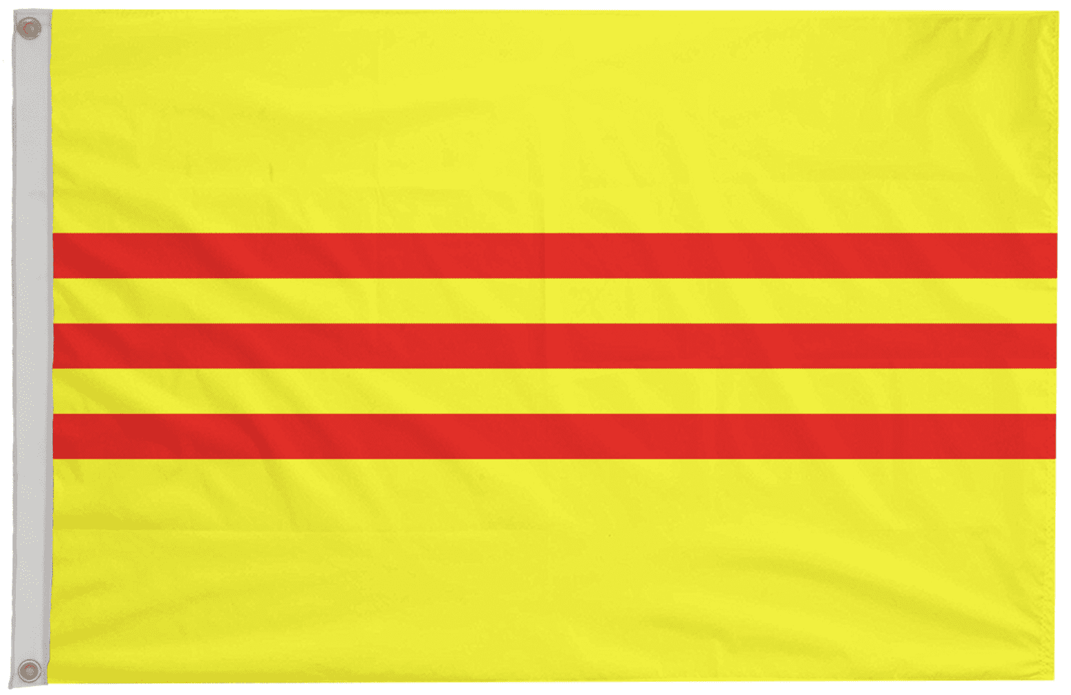 Vietnam South 1955 to 1975 Flag with Eyelets