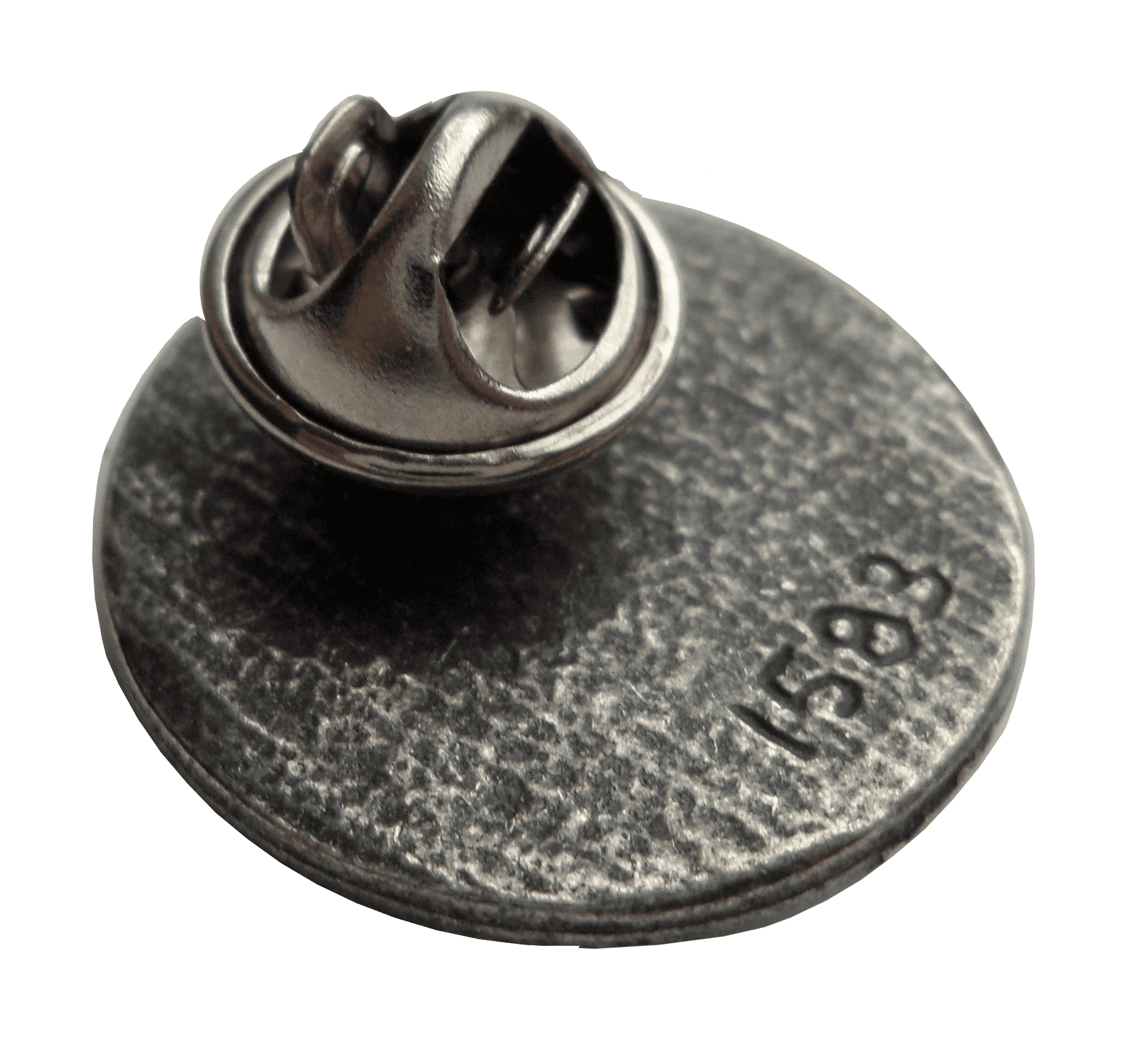 Vitruvian Man by Leonardo da Vinci Pewter Pin Badge