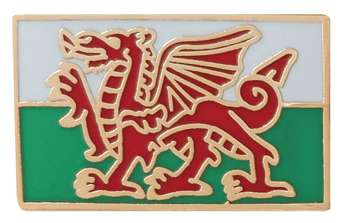 Wales Flag Pin Badge