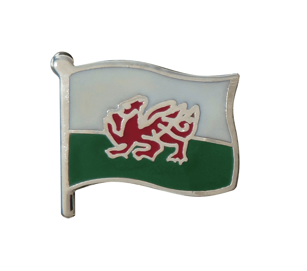 Wales Flag Tiny Pin Badge