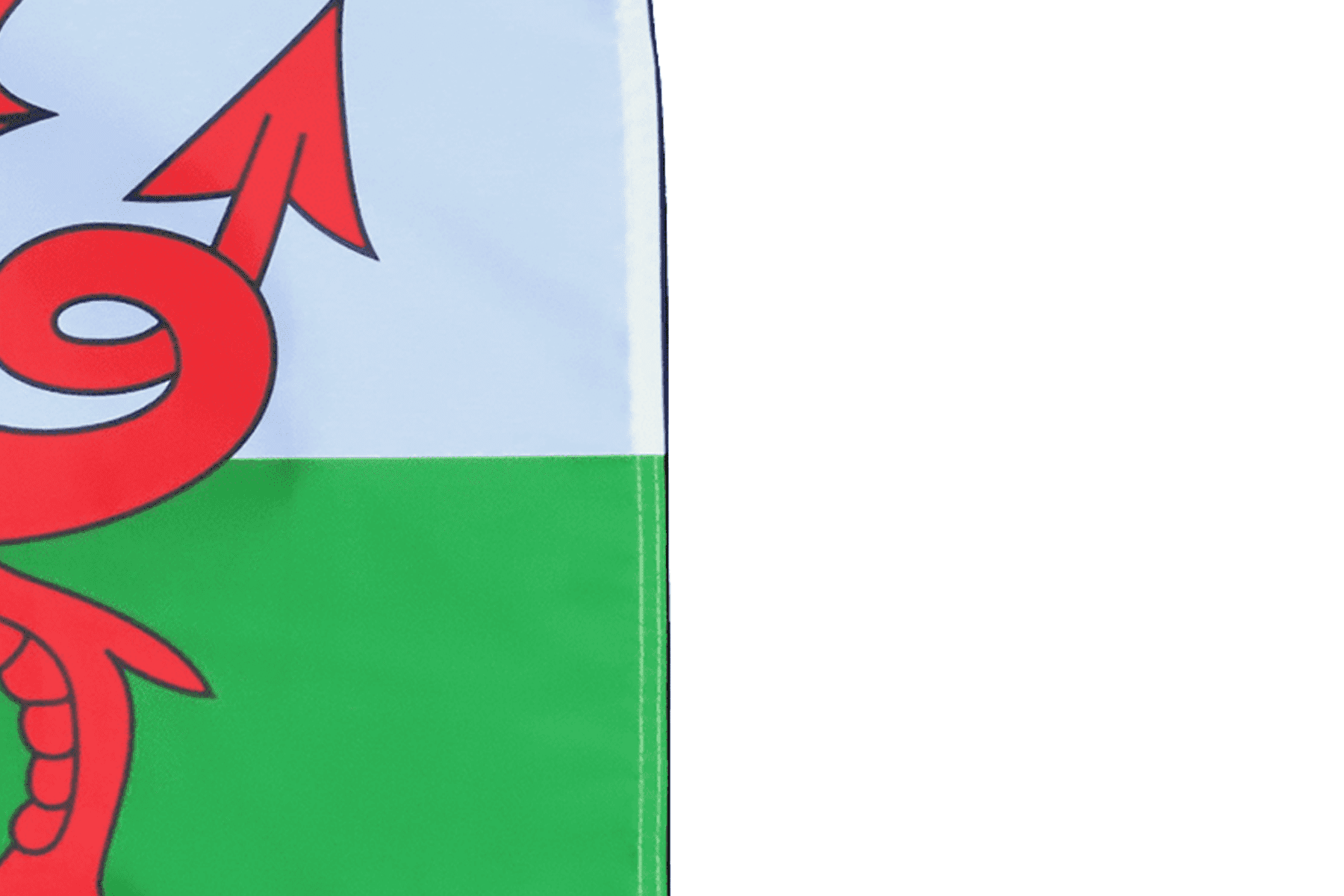 Wales Flag with Eyelets