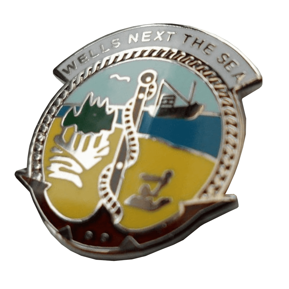 Wells-next-the-Sea Town Pin Badge