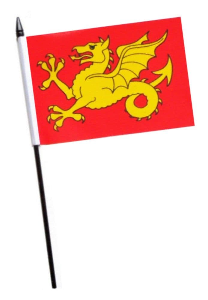 Wessex Small Hand Waving Flag