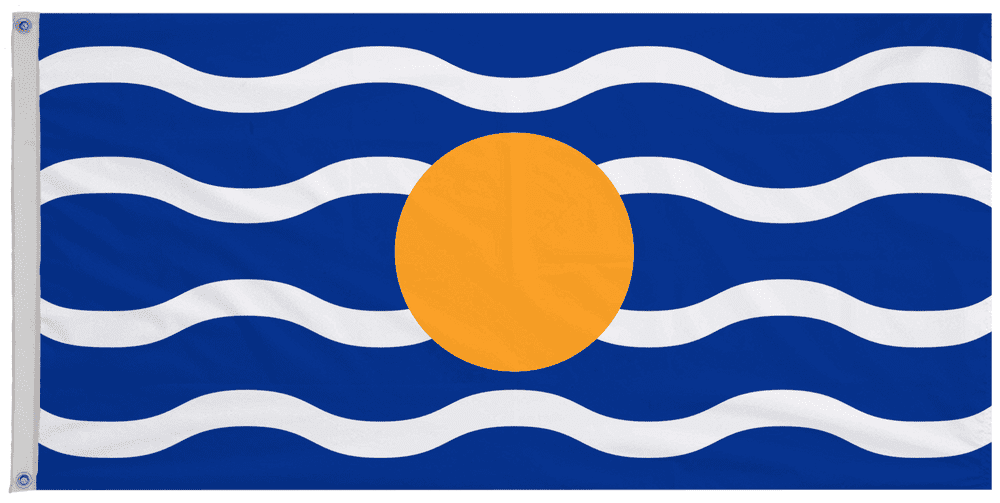 West Indies Federation 1958 to 1962 Flag with Eyelets