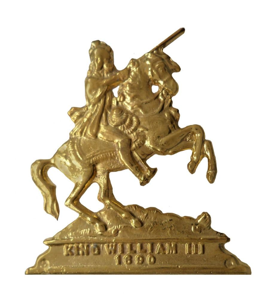William of Orange Larger Gilded Orange Order Symbol For Collarette - WG018