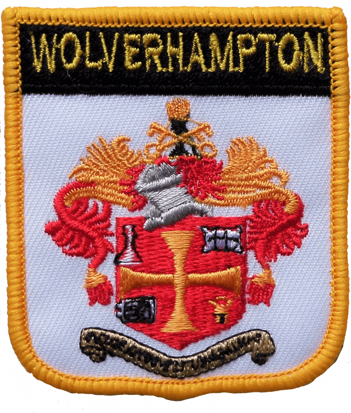 Wolverhampton Shield Embroidered Patch