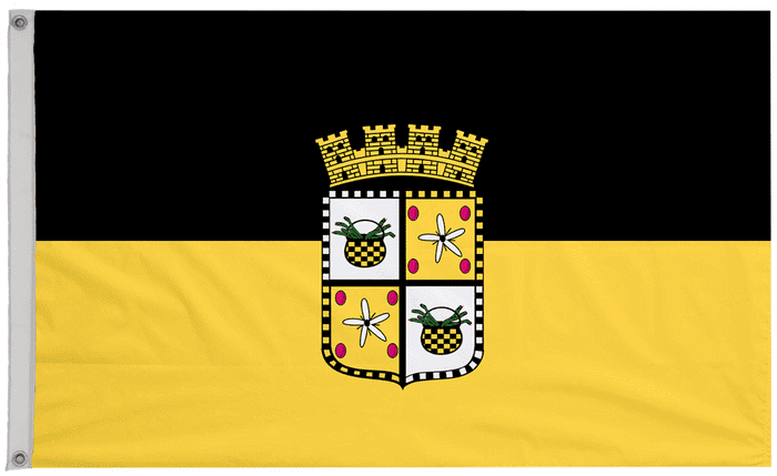 Yauco Puerto Rico Flag with Eyelets
