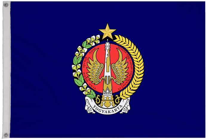 Yogyakarta Province Indonesia Flag with Eyelets