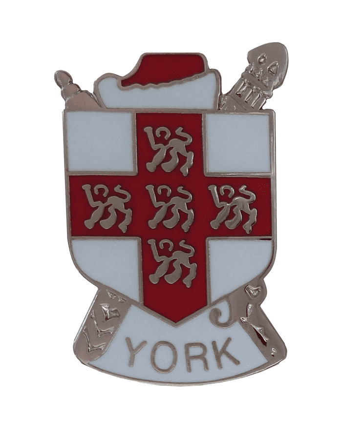 York City Crest Pin Badge