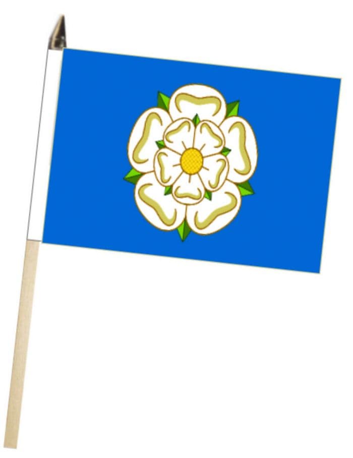 Yorkshire County Large Hand Waving Flag