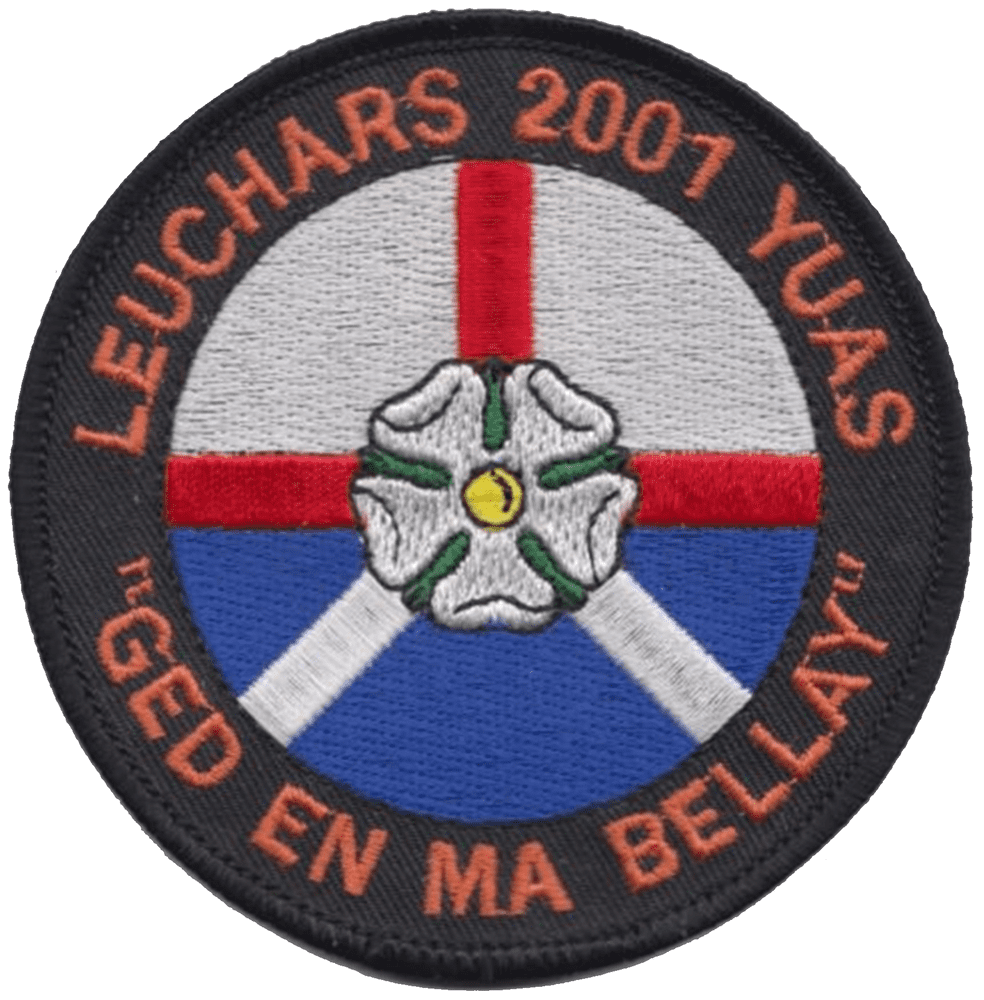 Yorkshire University Air Squadron YUAS RAF Leuchars 2001 Embroidered Patch
