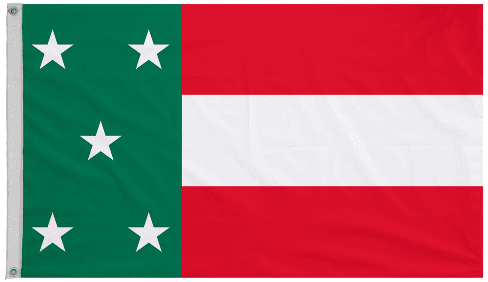 Yucatán State Mexico Flag with Eyelets