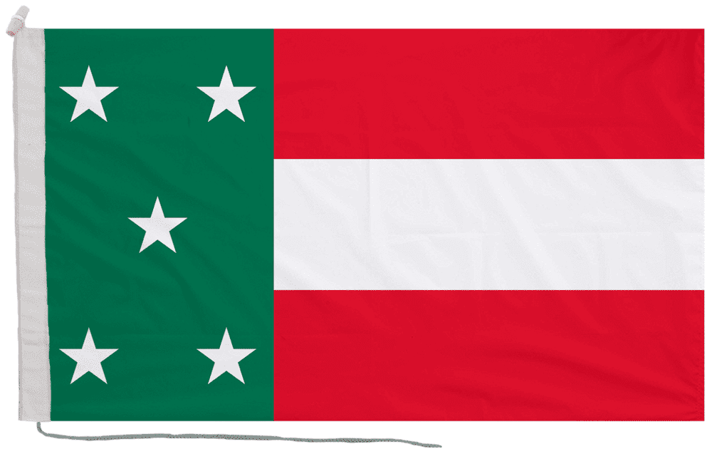 Yucatán State Mexico Flag with Rope & Toggle