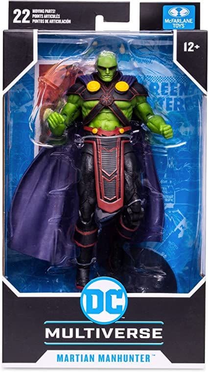 McFarlane DC Multiverse 7 Inch Collectible Figure Martian Manhunter