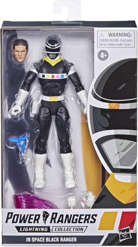 POWER RANGERS LIGHTNING COLLECTION IN SPACE BLACK RANGER
