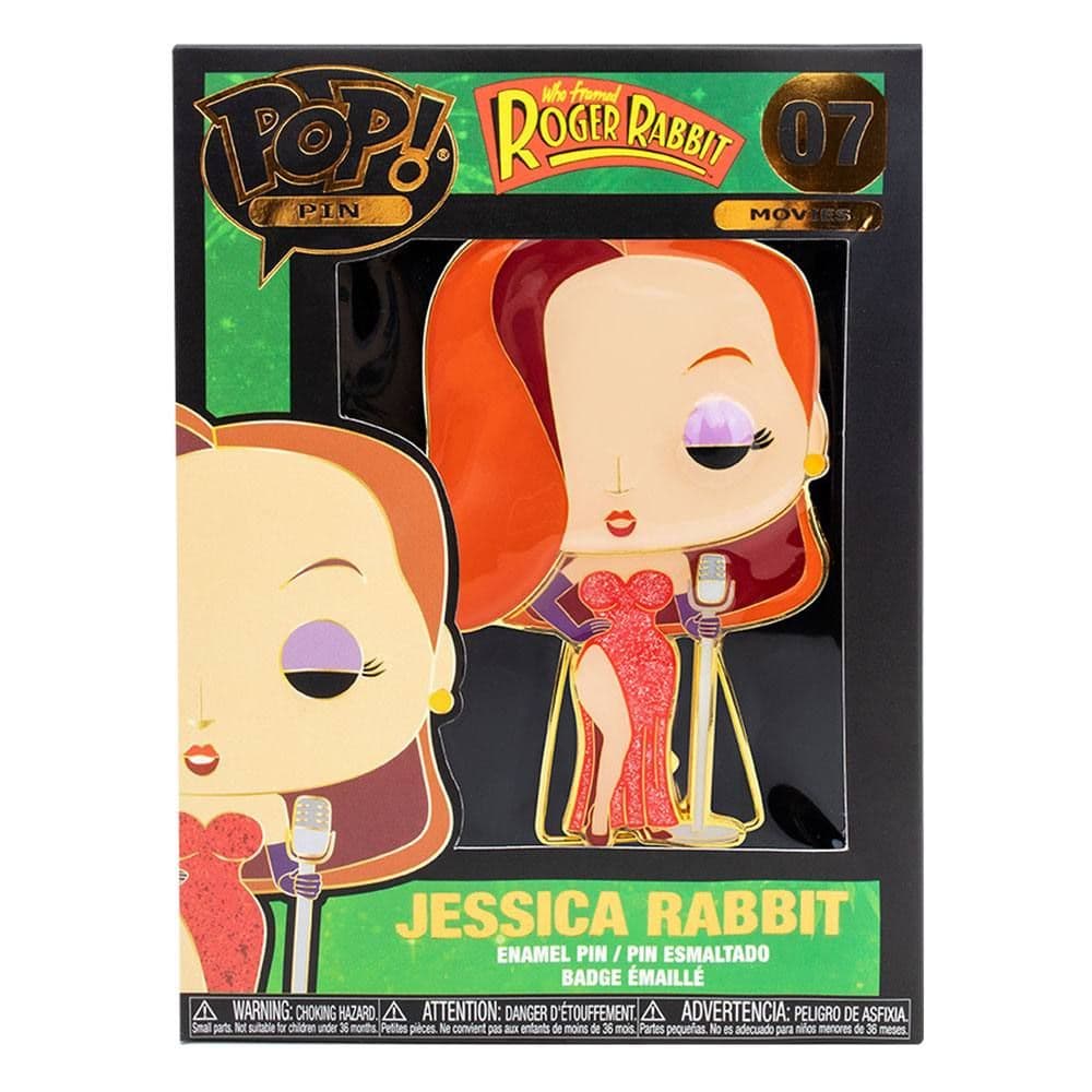 Roger Rabbit POP Enamel Pins Jessica Rabbit 10 cm