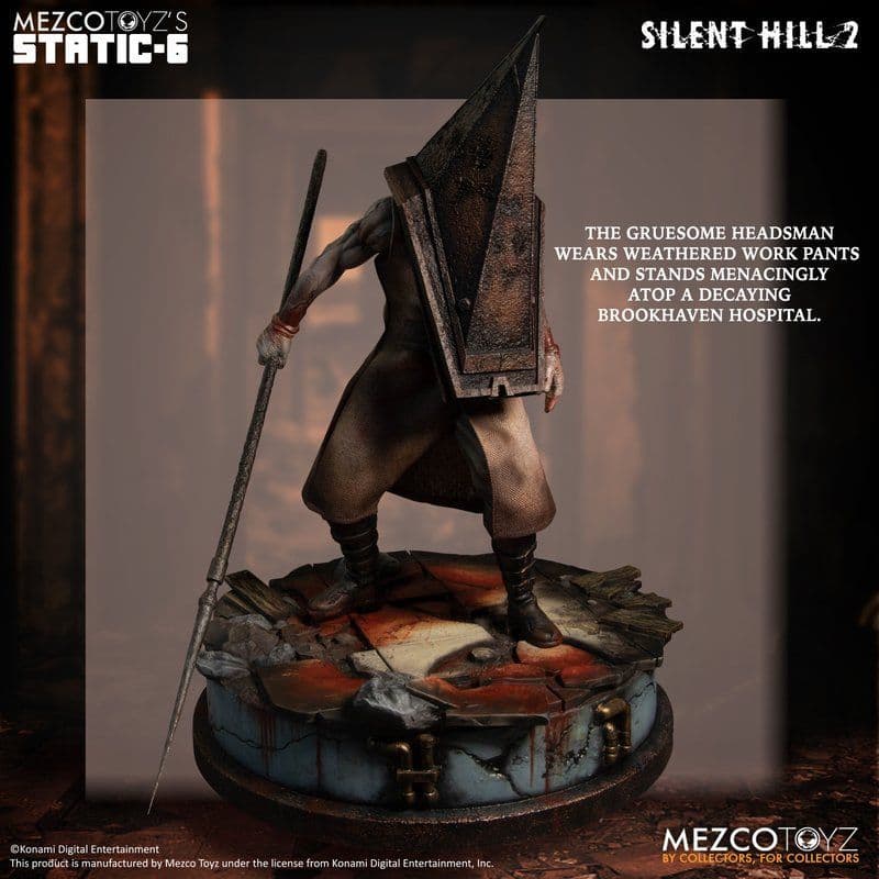 SILENT HILL 2 RED PYRAMID THING PREMIUM 1 6 SCALE STATUE MEZCO S STATIC-6