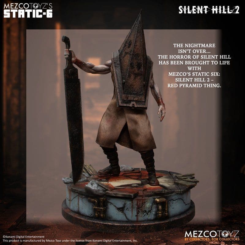 SILENT HILL 2 RED PYRAMID THING PREMIUM 1 6 SCALE STATUE MEZCO S STATIC-6
