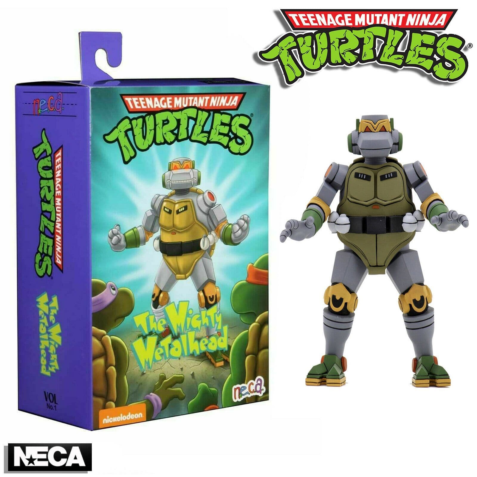 Teenage Mutant Ninja Turtles Ultimate Metalhead Action Figure