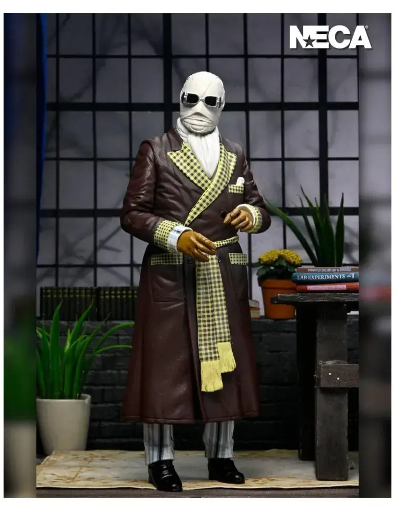 Universal Monsters Ultimate 7 Inch Scale Action Figure - Invisible Man ...