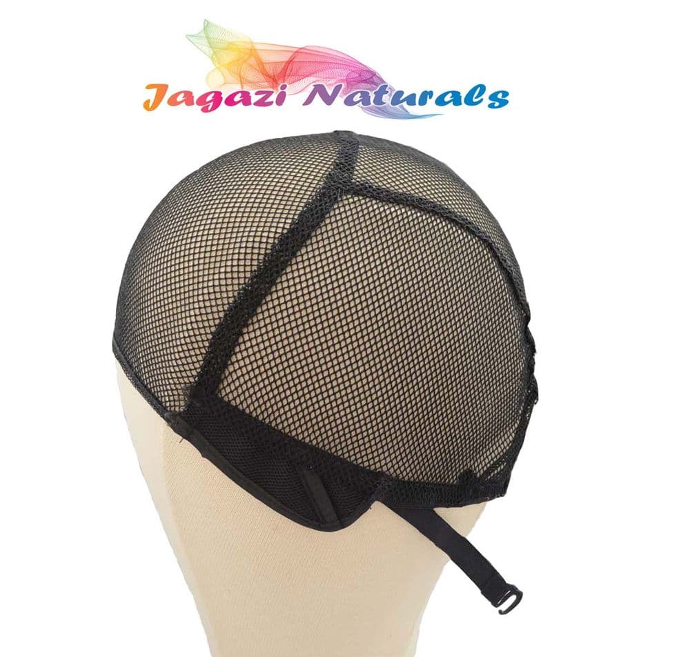 Breath Easy Full Wig Cap Adjustable Strap Stretchy Cap Durable Weaving Cap