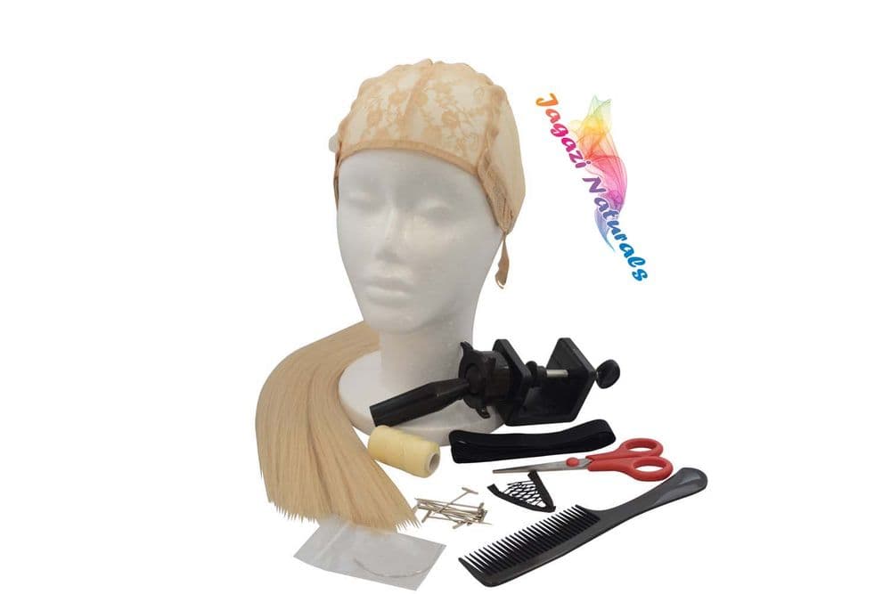 His/Hers Complete Starter Set Wig Making Tool Kit New Hobby New ...