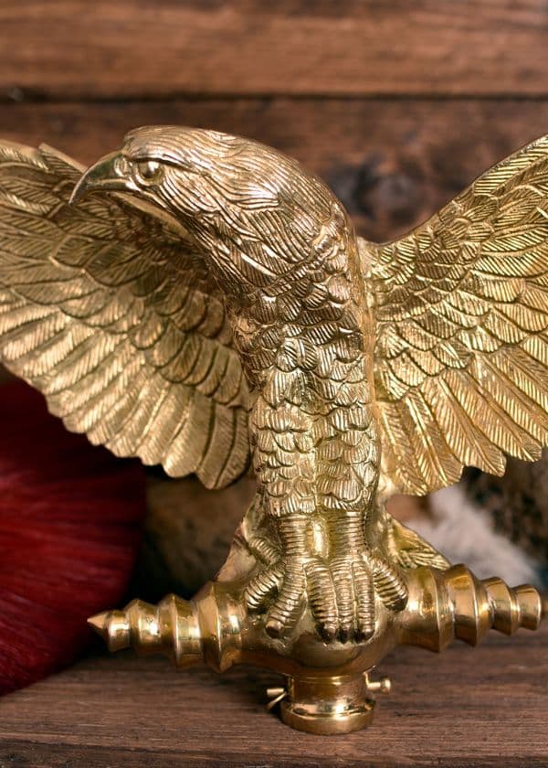 Aquila- Standard Roman Legionary Eagle with Wooden Shaft