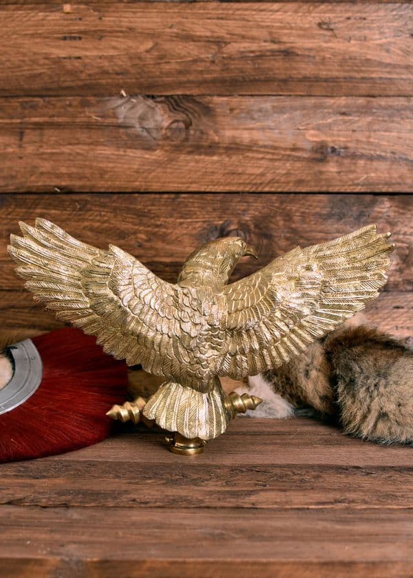 Aquila- Standard Roman Legionary Eagle with Wooden Shaft