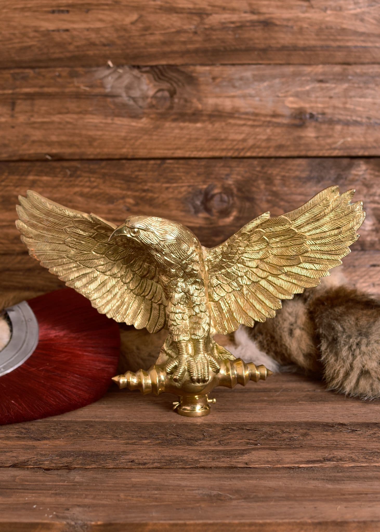 Aquila- Standard Roman Legionary Eagle with Wooden Shaft